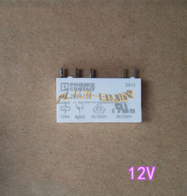 2PCS Phoenix Contact No.2961150 12VDC 5Pin 6A Power Relay | eBay