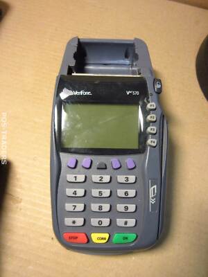 Verifone Vx570 Omni 5700 POS Credit Card Terminal -MISSING SIM ...