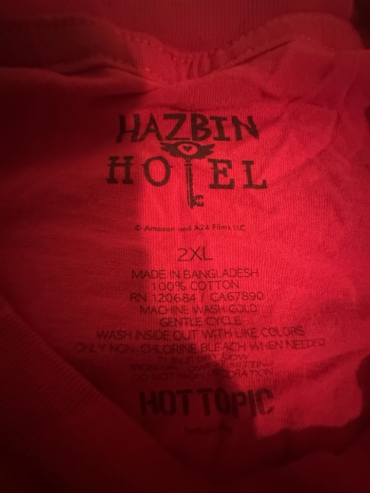Take That Depression Hazbin Hotel Shirt Hot Topic XXL | eBay