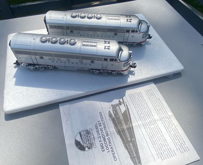 NOS MTH EMD F3 AA Burlington MT-2085LP NIB Proto-Sound 1 O Gauge | eBay