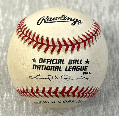 Rawlings Official National League Baseball Ball Leonard Coleman MLB ...