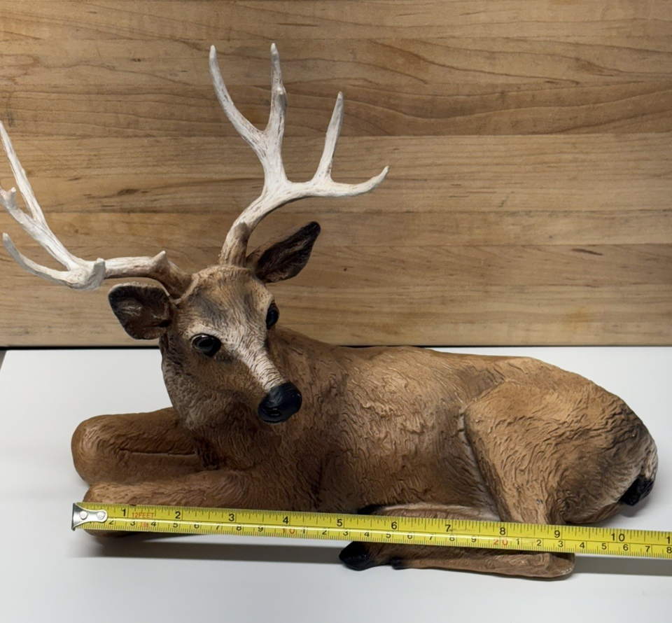 Vtg 80s Deer Family Buck Doe Fawn Figurines Homco Home Interiors Hunter ...