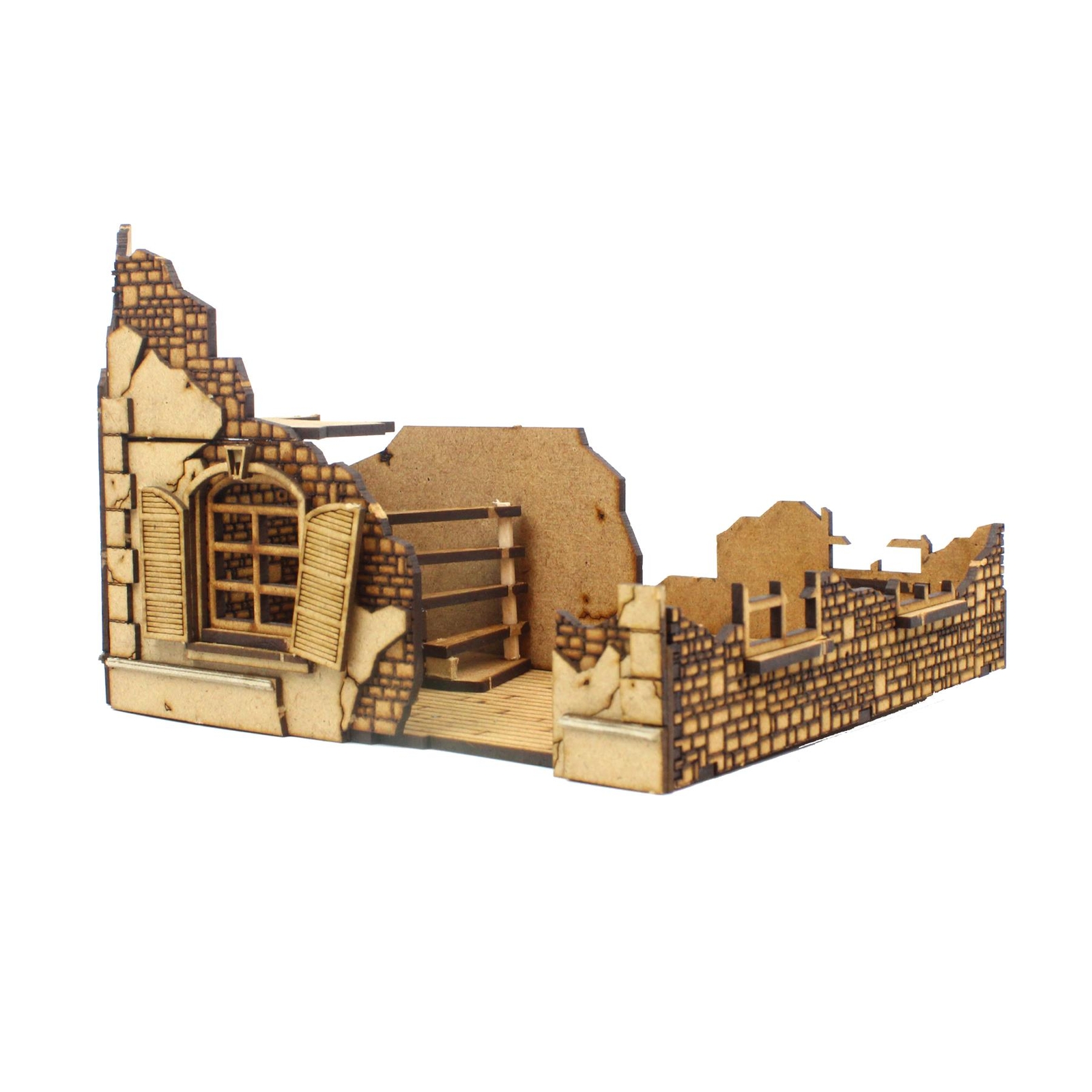 WWG Normandy Houses for Historical Wargames - 28mm Scale Laser Cut MDF ...
