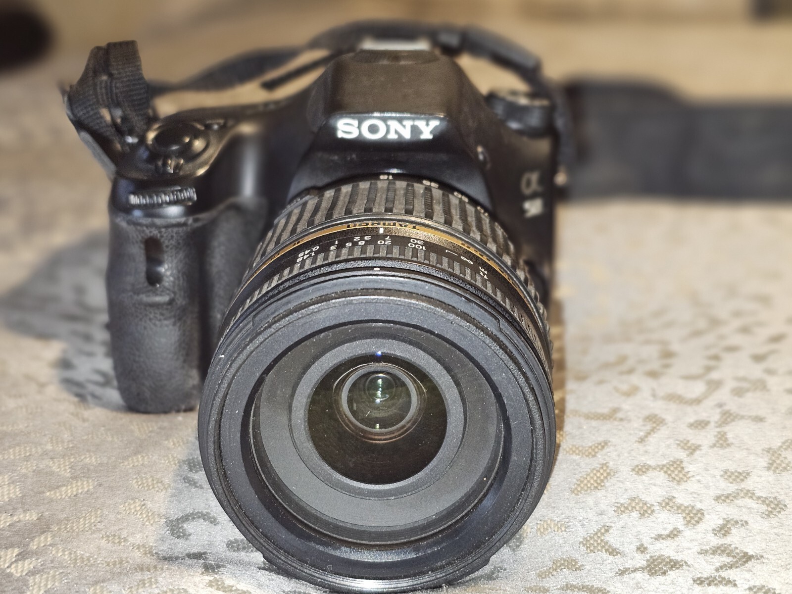 Sony Alpha SLT-A58 20.4MP Digital SLR Camera - Black w/Tamron 18-250 mm ...