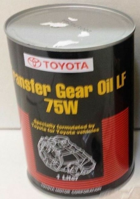 Genuine Toyota Transfer Case Gear Oil LF 75w 1 Litre 08885-81080 for ...
