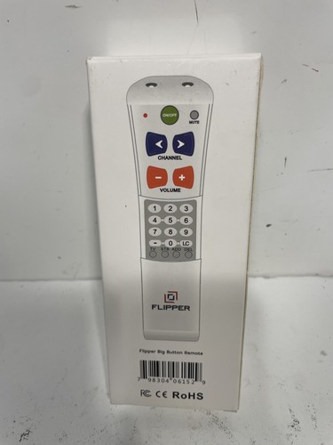 Flipper fla22v1 Big Button Universal Remote for 2 Devices for sale ...