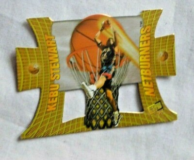 1997 Press Pass Net Burners #NB24 Kebu Stewart Basketball Card | eBay