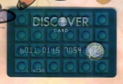 DISCOVER CARD ( 2005 ) Promotional Advertisement Card | eBay