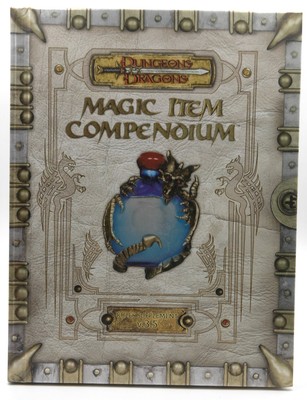 D&D 3.5 Premium Magic Item Compendium VG+ Staff WotC | eBay