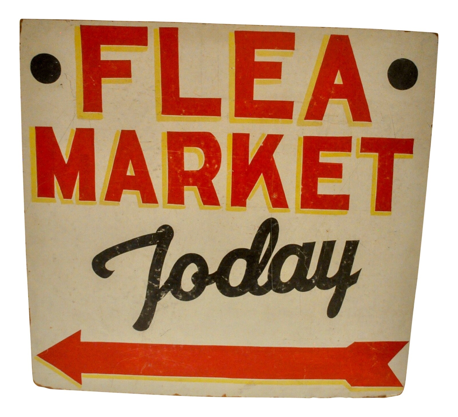 Flea Market Sign