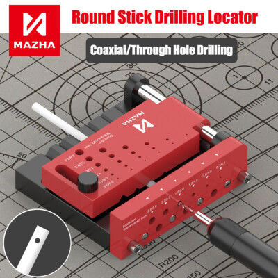 MAZHA T0012 Round Stick Drilling Positioner for Coaxial/Through Holes ...