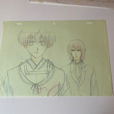 Anime Cels Tactics Anime Production Genga Layout Sketch Lot | eBay