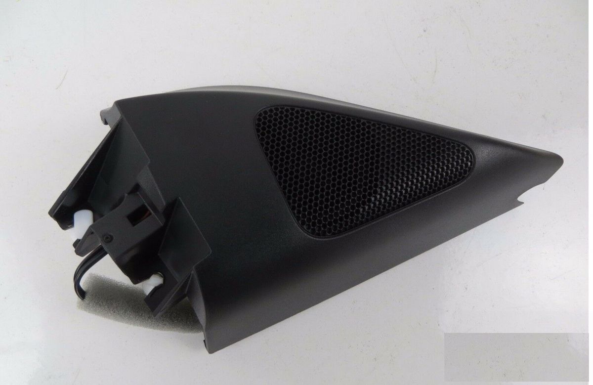 NEW GENUINE VW PASSAT B7 10-15 FRONT RIGHT O/S DOOR BLACK TWEETER COVER ...