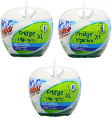 Croc Odor Fridge Deodoriser XL Neautralises Odours 140g x 3 | eBay UK