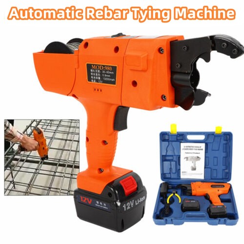 30-60mm Automatic Rebar Tying Machine Handheld Rebar Tier Tool Building ...