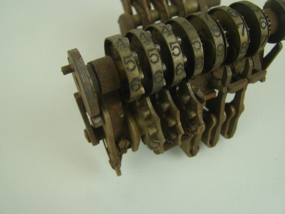 ANTIQUE NATIONAL CASH REGISTER COUNTER WHEELS PARTS | eBay