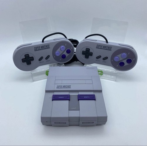 Super Nintendo Entertainment System SNES Classic Console (Tested ...