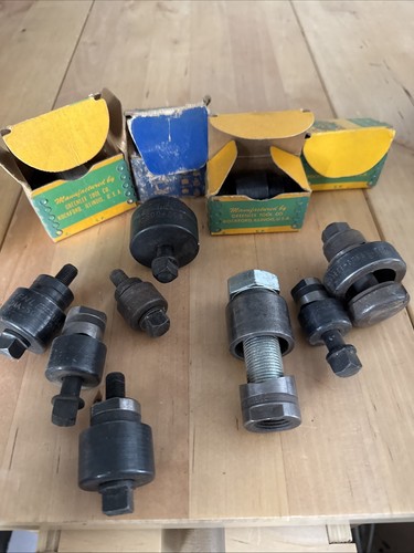 LOT of GREENLEE KNOCKOUTS RADIO CHASSIS PUNCHES - Lot Of 12 | eBay