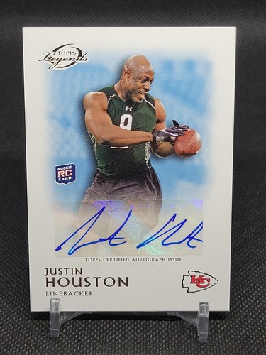 2011 Topps Legends Rookie Autographs #RAJHO Justin Houston | eBay