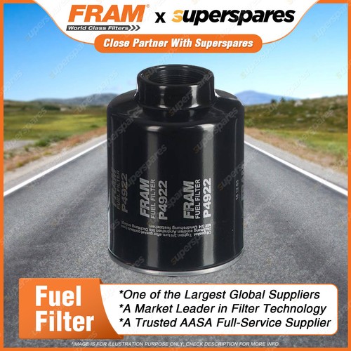1 x Fram Fuel Filter - P4922 Refer Z252X Height 130mm Outer/Can ...