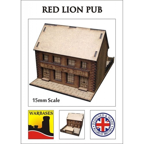 (WM) 15mm Warbases Red Lion Pub MDF Building Kit | eBay