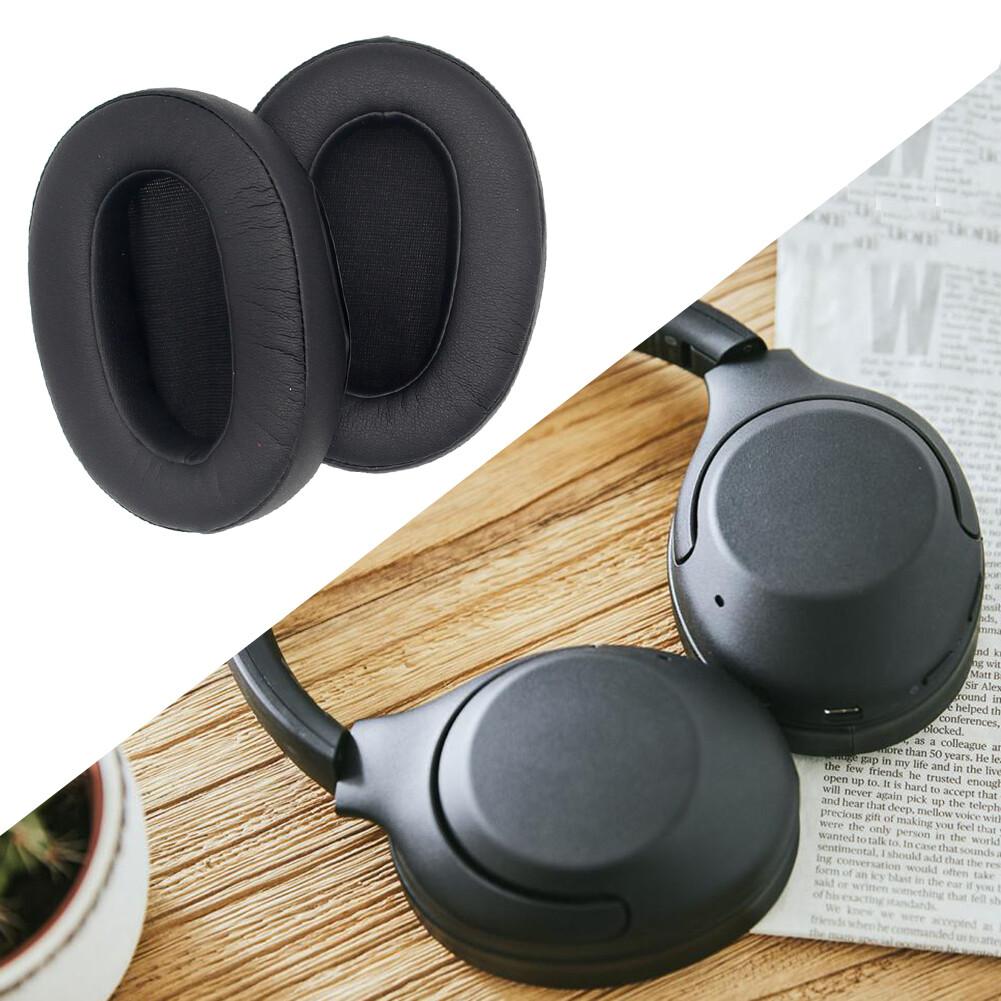 AU 2pcs Headphone Earpads Cushions Earmuff Cover for WH-XB900 (Black ...