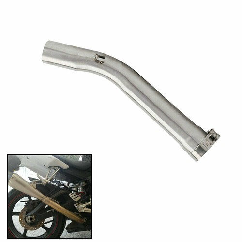 Exhaust Connecting Pipe Mid Link Tube Slip On for Yamaha R6 1998 - 2005 ...