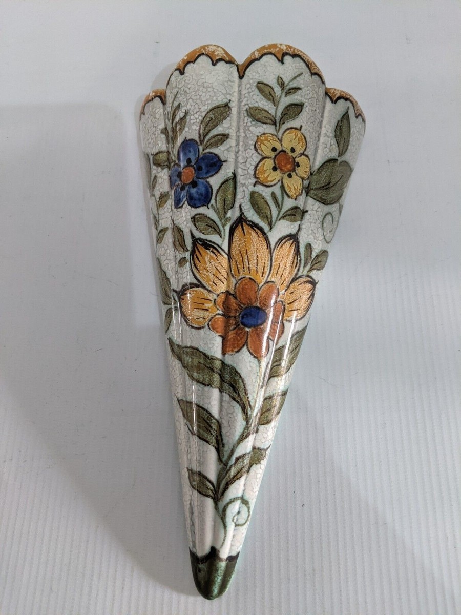 Flower Ceramic Wall Pockets Children's Pottery Workshop With Charlotte