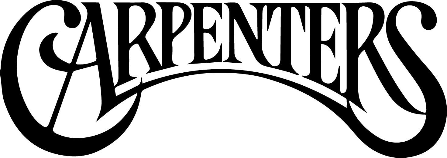 The Carpenters LOGO VINYL DECAL bumper sticker Karen & Richard ...