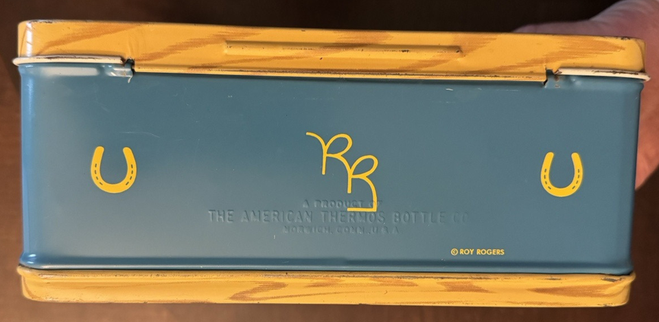 1950'S ROY ROGERS AND DALE EVANS DOUBLE R BAR RANCH LUNCH BOX W ...