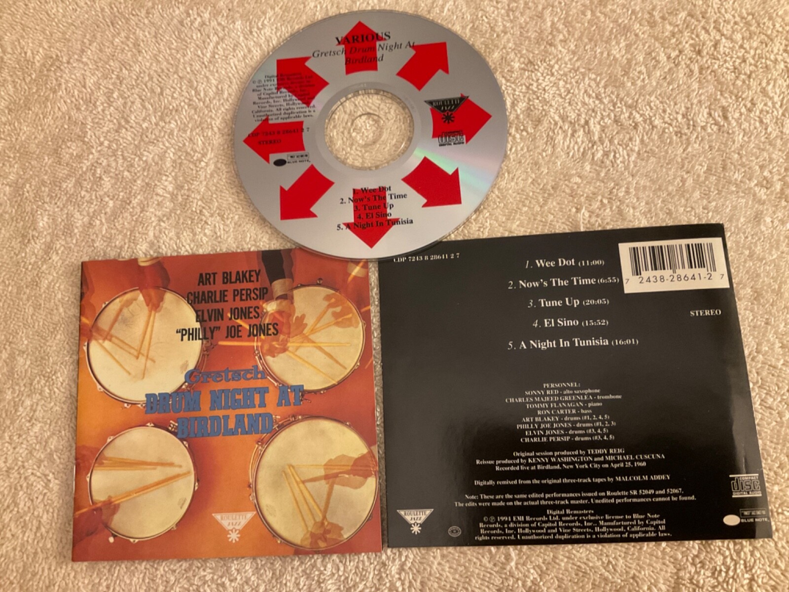 Gretsch Drum Night at Birdland by Art Blakey/Charlie Persip/Elvin Jones ...