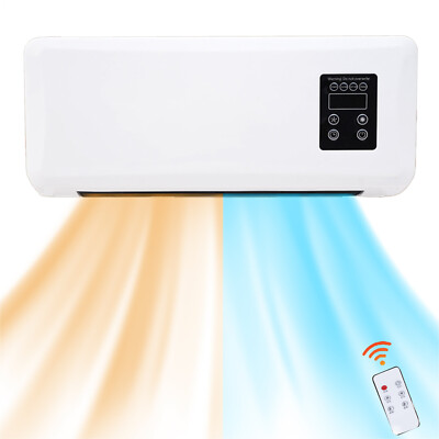 Portable Air Fan Heat Air Fan Unit With Timer Home Bedroom Heater ...