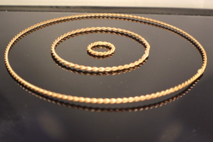 Tensor EMF Radiation Ring Trio Full Empowerment Cubit, 1/2 Cubit & 1/4 ...