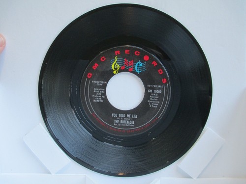 GM 10000 The Buffaloes GMC Records Promo Copy 45 RPM Record 84B35 | eBay
