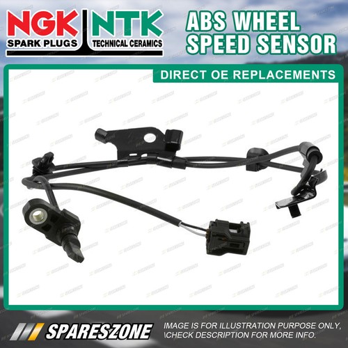 NTK Front ABS Wheel Speed Sensor for Toyota RAV 4 ACA31R 33R 36R ...