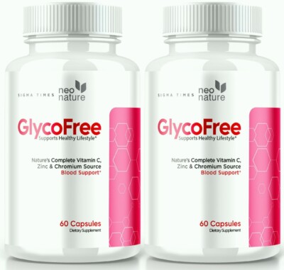 (2 Pack) GlycoFree Blood Sugar Control Pills to Support Overall ...
