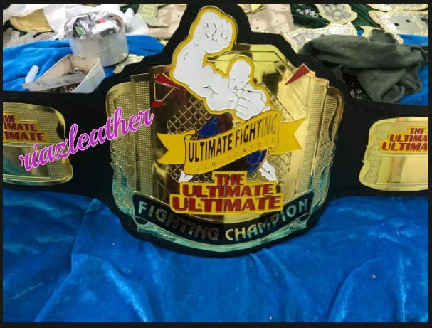 Old UFC 2mm The Ultimate Fighting 5 UFC SuperFight Championship Belt ...
