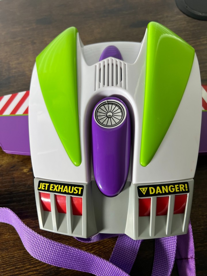 Buzz Lightyear WING PACK Jet Wings Disney Toy Story Costume Back Pack ...