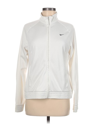 Nike Women White Track Jacket M | eBay