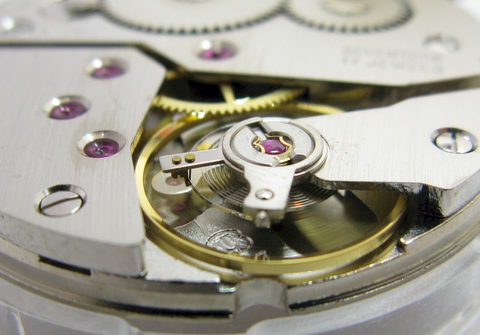 Unitas 6497 watch movement 17 jewels complete for parts * second at 6 ...