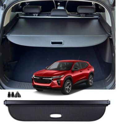 For Chevy Chevrolet Trax 23-24 Rear Trunk Luggage Cargo Cover Security ...