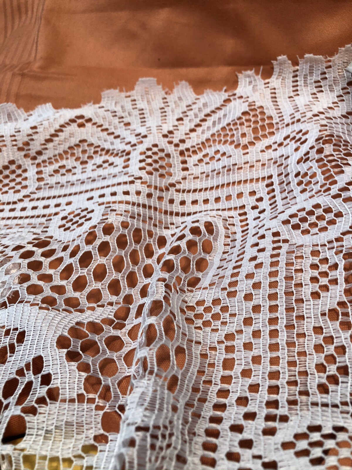 LACE TABLECLOTH Elegant White Rectangle | eBay