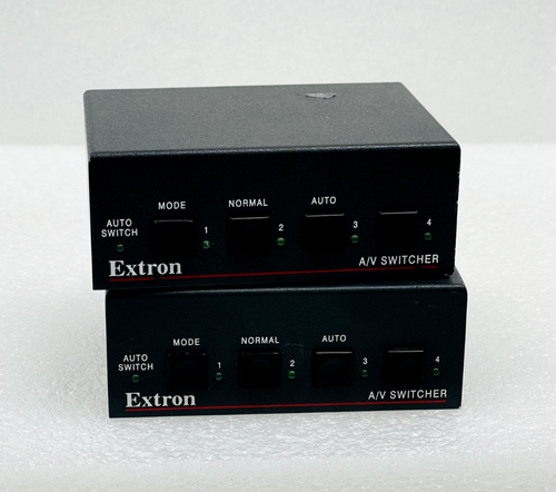 x2 Extron Versa Tools A/V Switcher MSW 4V - Used !! | eBay