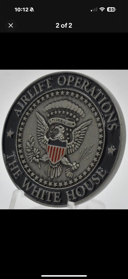 White House Airlift Operations Air Force One HMX-1 CHALLENGE COIN | eBay