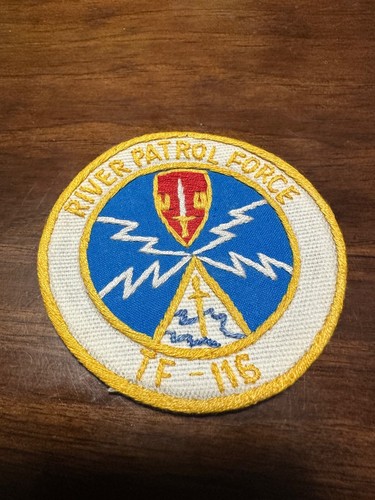 Vintage US Navy River Patrol Force TF-116 Patch | eBay