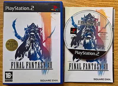 Final Fantasy XII 12 (Sony PlayStation 2, PS2 2007) Square Enix PAL ...
