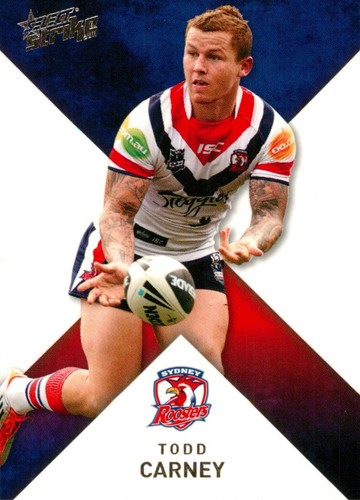 2011 SYDNEY ROOSTERS NRL Card TODD CARNEY | eBay Australia