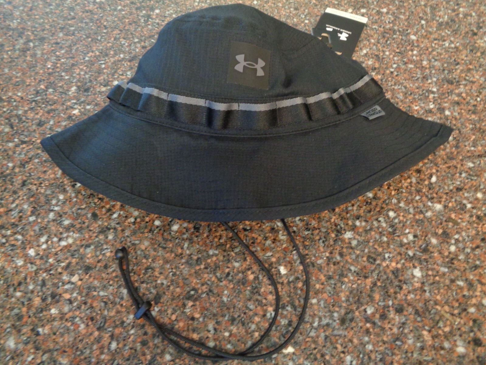 Under Armour Bucket Hat Men's L / XL Black Iso-Chill ArmourVent Brand ...
