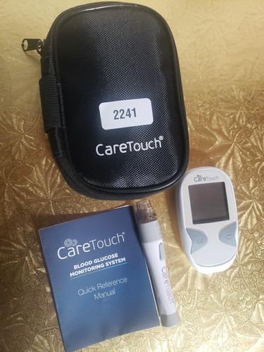 Caretouch Blood Glucose Monitoring System Bundle Of Two Reference Manual Case | eBay