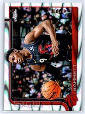 2025-26 Topps Chrome - RJ Barrett #225 Blue RayWave Refractor /150 for ...